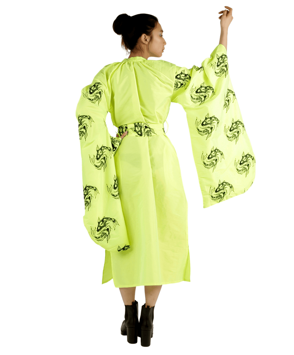 dress with kimono sleeves – OTT ONLINE