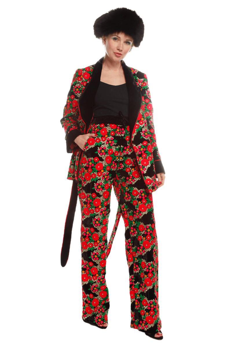 two pieces velvet set – OTT ONLINE